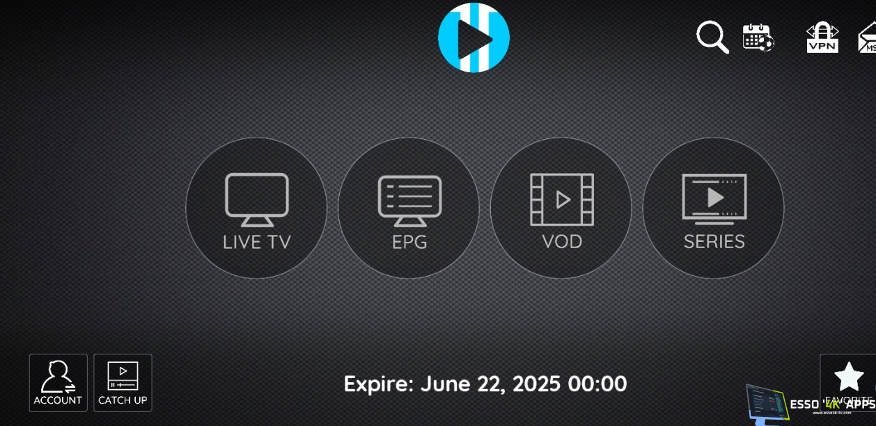 IPTV Panels - 2 APKS XCIPTV 1001 tmdb 2 themes + PANEL | ESSO '4K' APPS